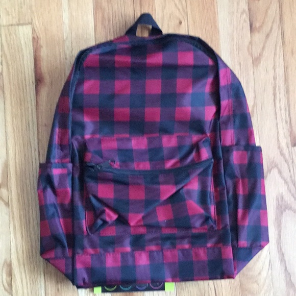 No Boundaries | Accessories | Nwt Buffalo Check Backpack | Poshmark